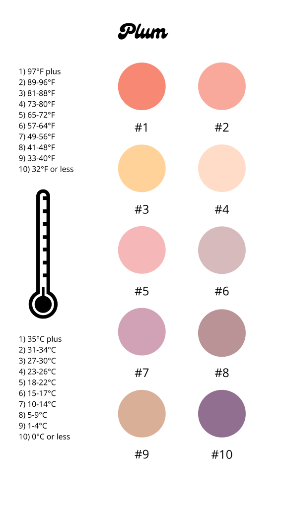 21 Color Palette Ideas For Your Temperature Blanket – Boulette & Cie